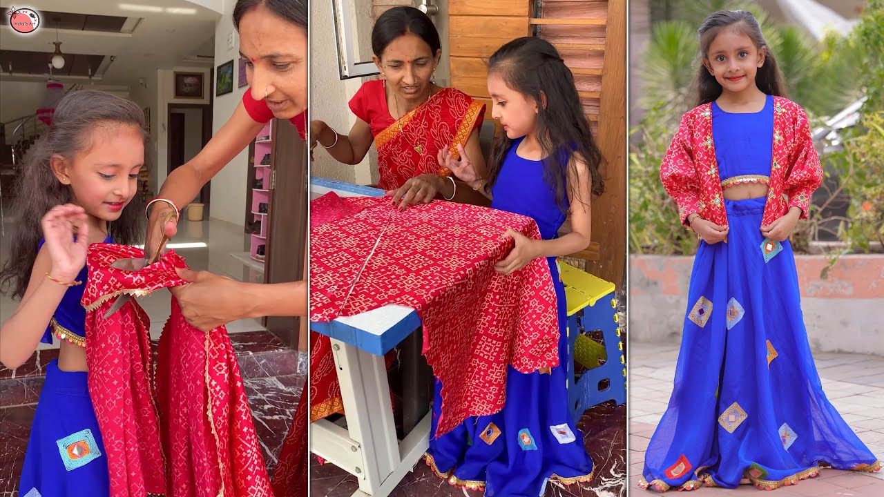 Change the style of little girl dress with this idea - hacks - YouTube