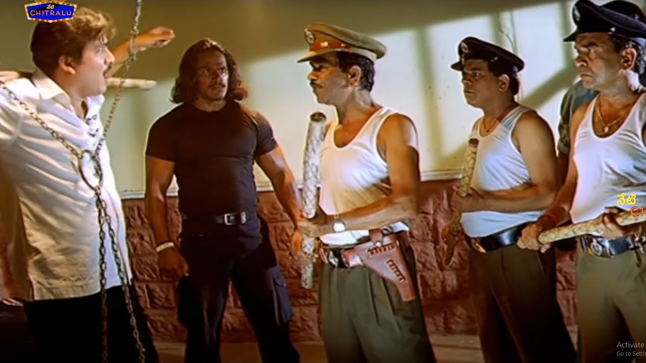 Kondavalasa Lakshmana Rao & Rajendra Prasad Movie Scene | Neti Chitralu ...