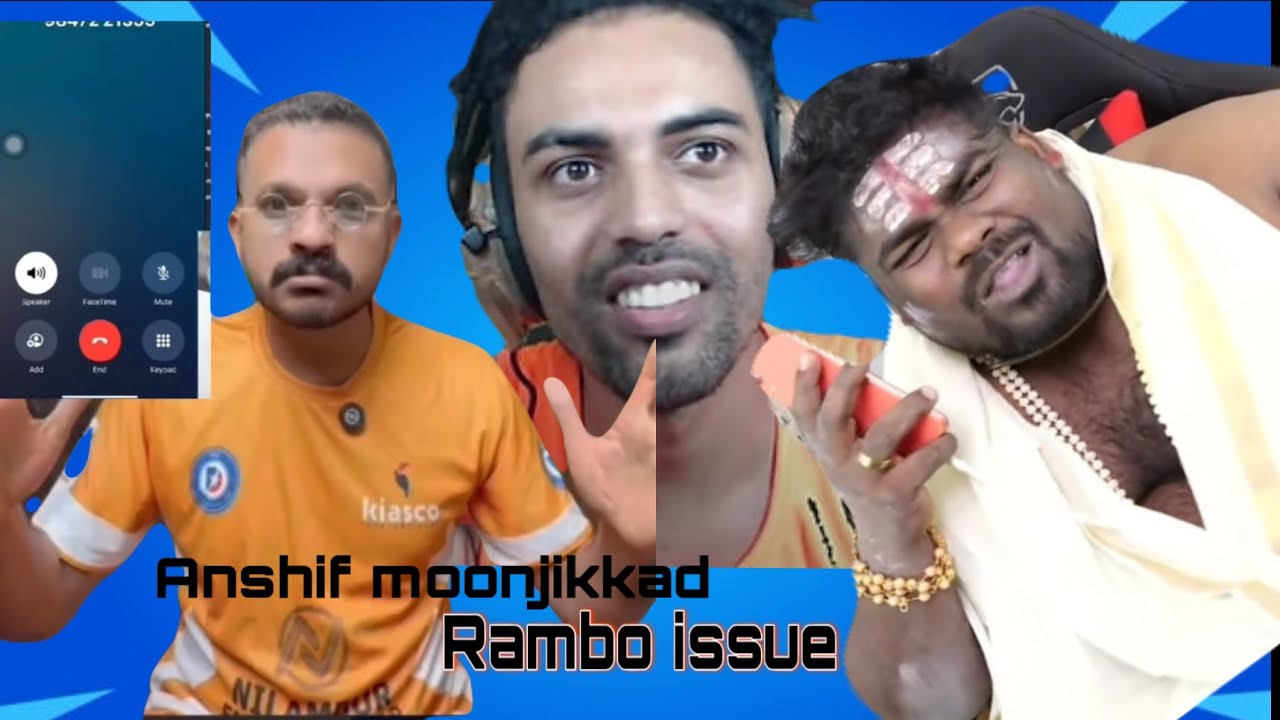 MRZ RAMBO vs ANSHIF MOONJIKKAL ISSUE ☠️ NEXT WAR LOADING…. - YouTube
