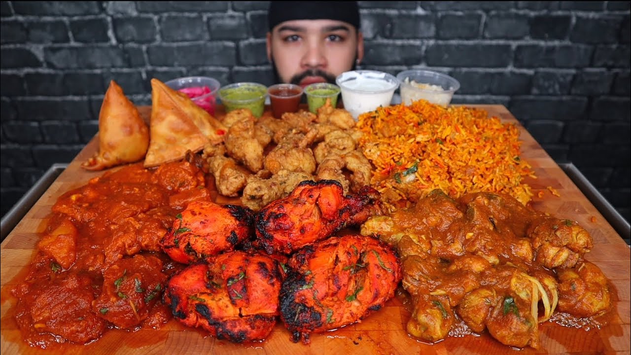 Tandoori Chicken, Fish Pakora, Chicken Biryani, Beef Samosa, Chicken ...
