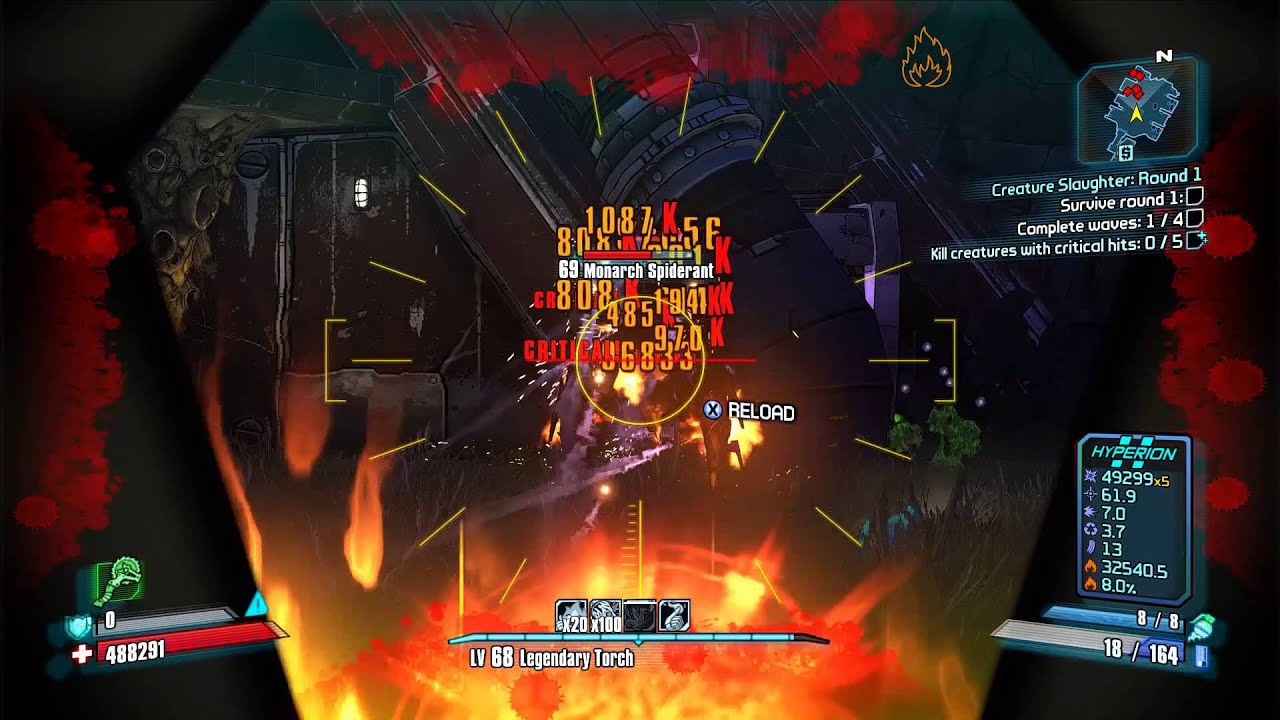 Borderlands 2 Krieg Fire Build - YouTube