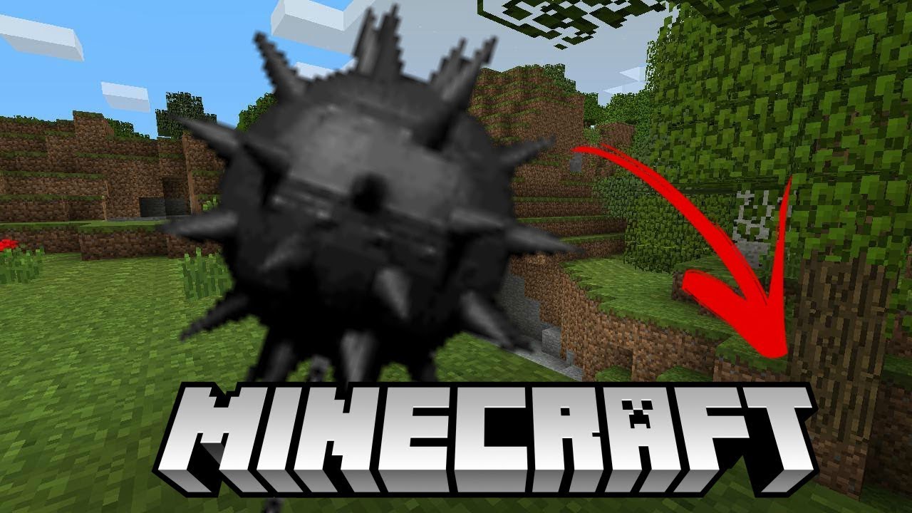 Minecraft PE :how to make floating mine - YouTube