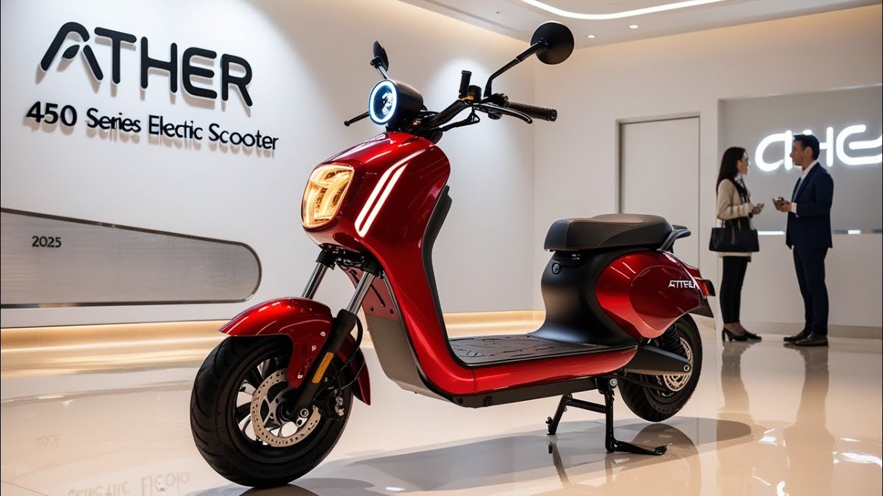 New Ather 450 Series 2026 – Full Review | Range, Speed & Features - YouTube