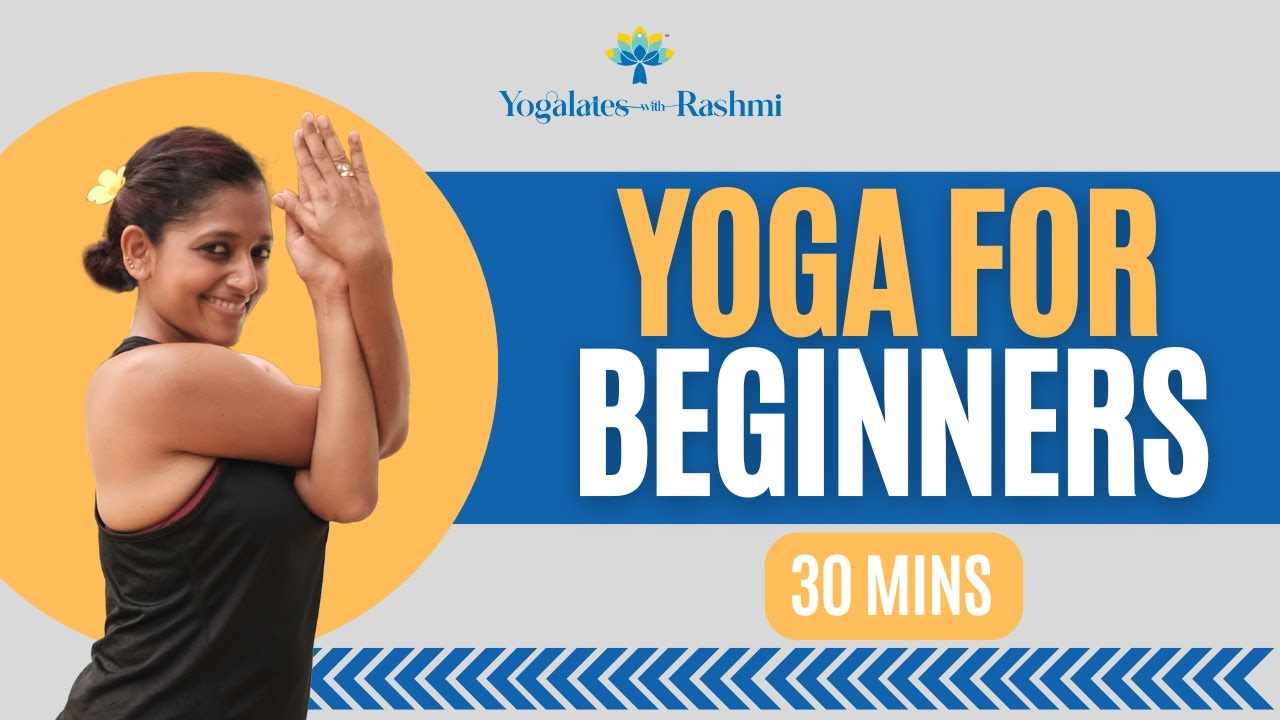 Yoga Practice for Beginners | 30 Mins | Asanas & Breathing Exercises ...
