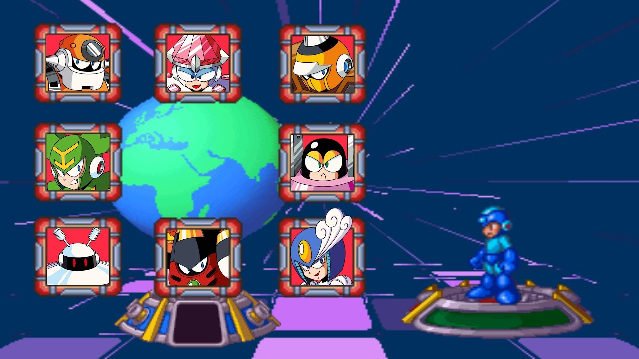 Mega Man 9 - Stage Select (Mega Man 8 Remix) - YouTube
