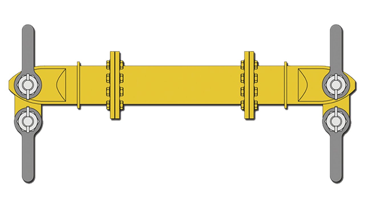 Modulift Spreader Beam 24t-250t - YouTube
