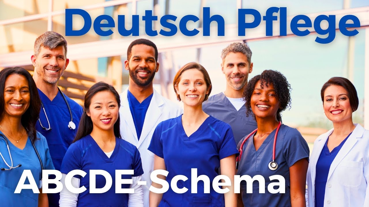 Deutsch B2 Pflege ABCDE-Schema 💉 Deutsch im Krankenhaus | B2 Telc Pflege | Deutsch lernen ...