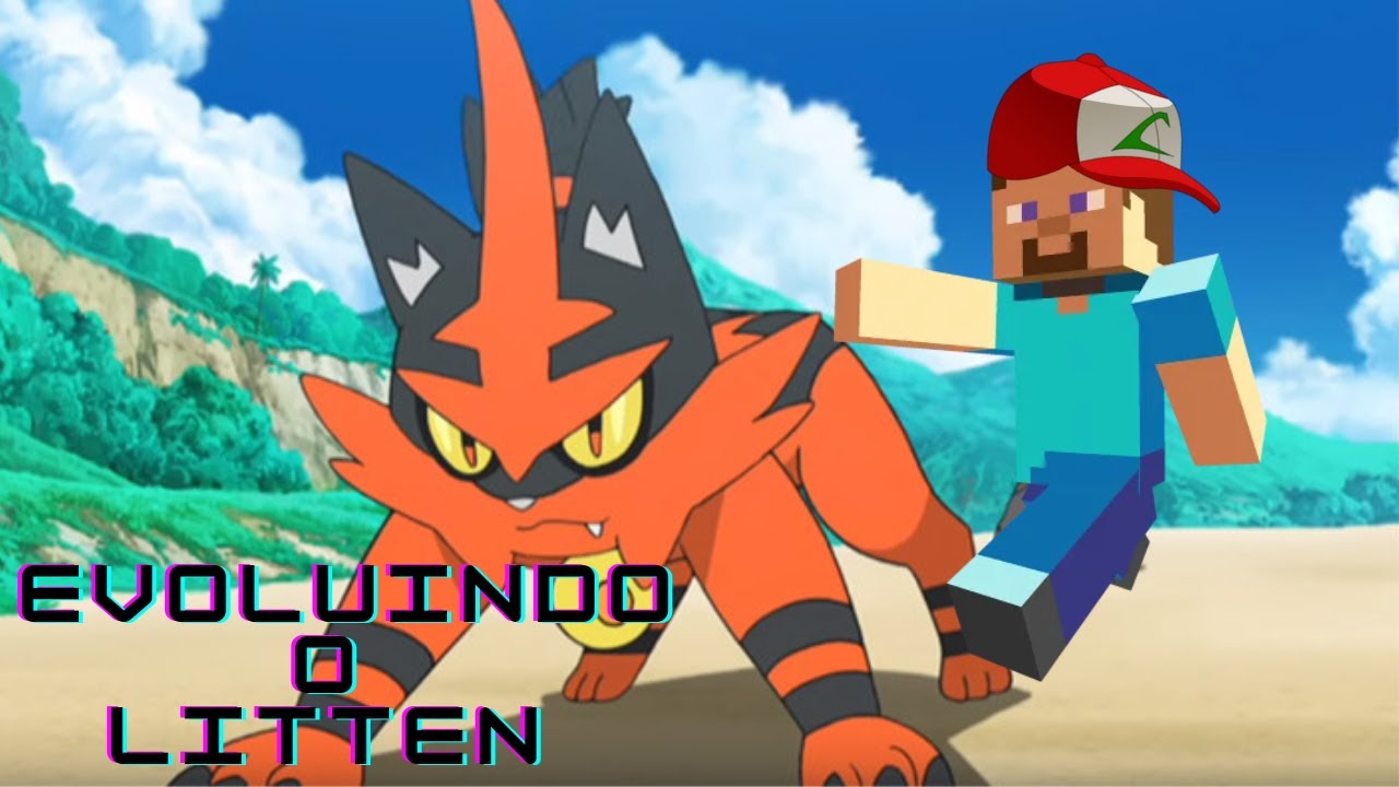 evoluindo o litten - YouTube