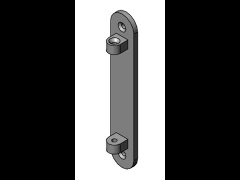 SolidWorks Tutorial - Bracket - YouTube
