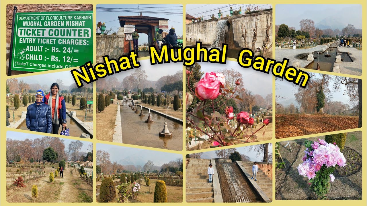 Nishat Bagh is a terraced Mughal garden built on the eastern side of ...