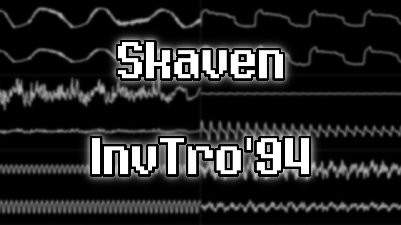 Skaven (Peter Hajba) - “InvTro'94” (S3M) [Oscilloscope View] - YouTube