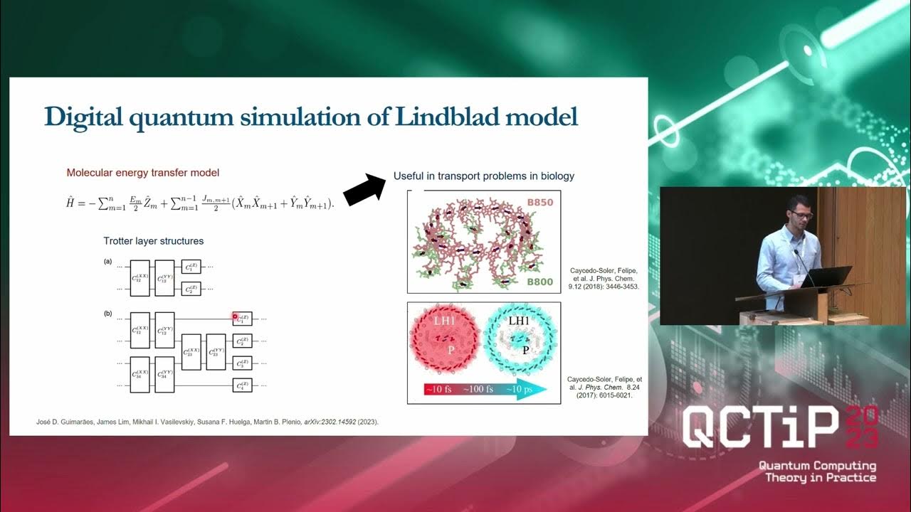 José Guimarães - Noise-assisted digital quantum simulation of open quantum systems - YouTube