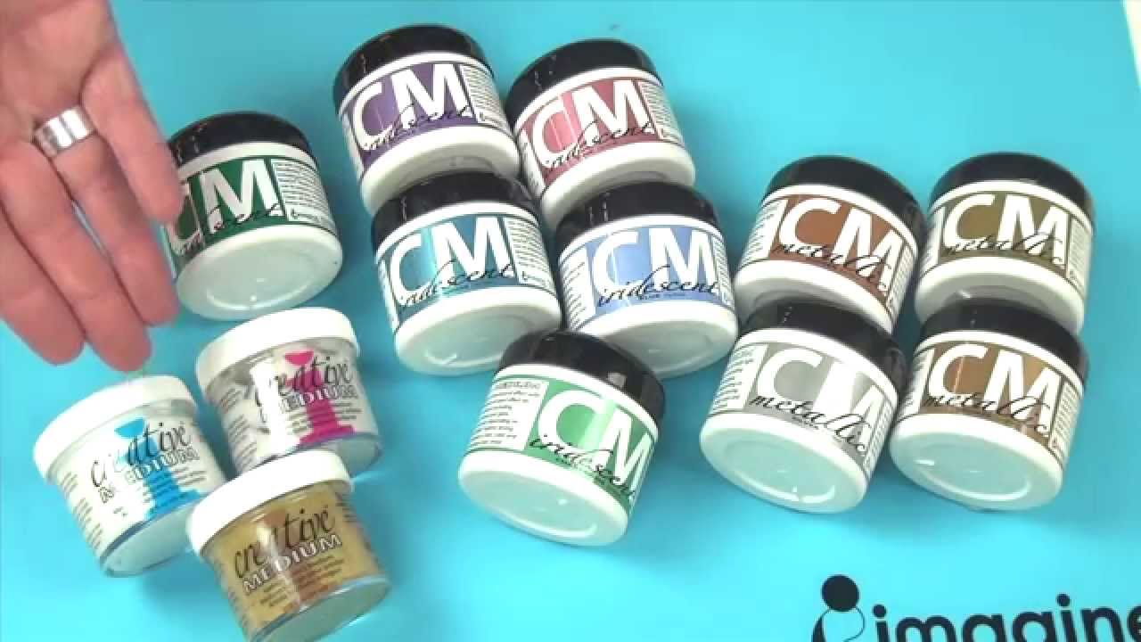 Intro to Creative Medium Basics, Iridescent and Metallic - YouTube