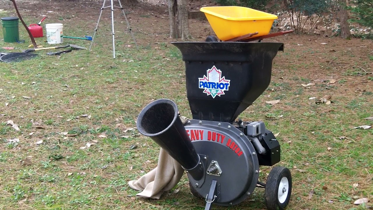 Patriot Wood Chipper 1 - YouTube