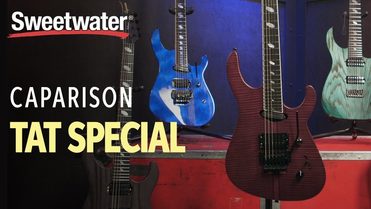 Caparison Guitars TAT Special FM Guitar Demo - YouTube