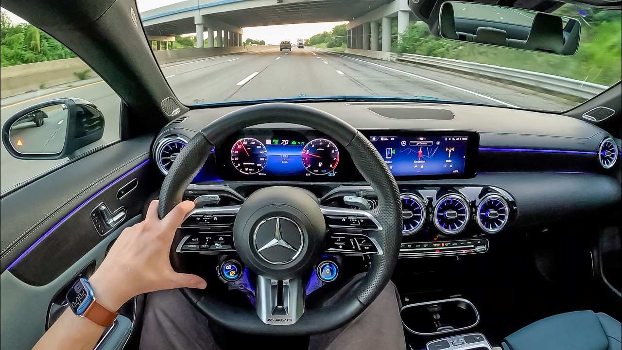 Mercedes Cla Amg Interior