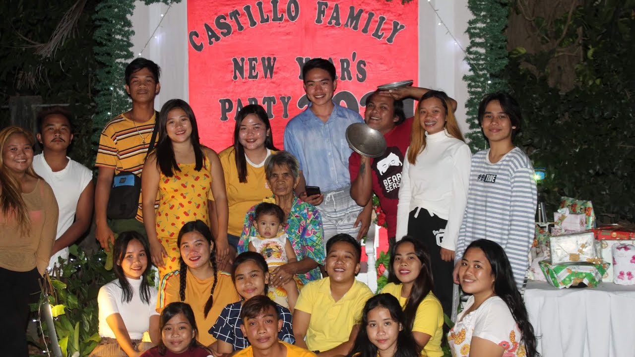 NEW YEAR’S VLOG 2021 // CASTILLO FAMILY NEW YEAR’S PARTY || KHRIZA MAE ...