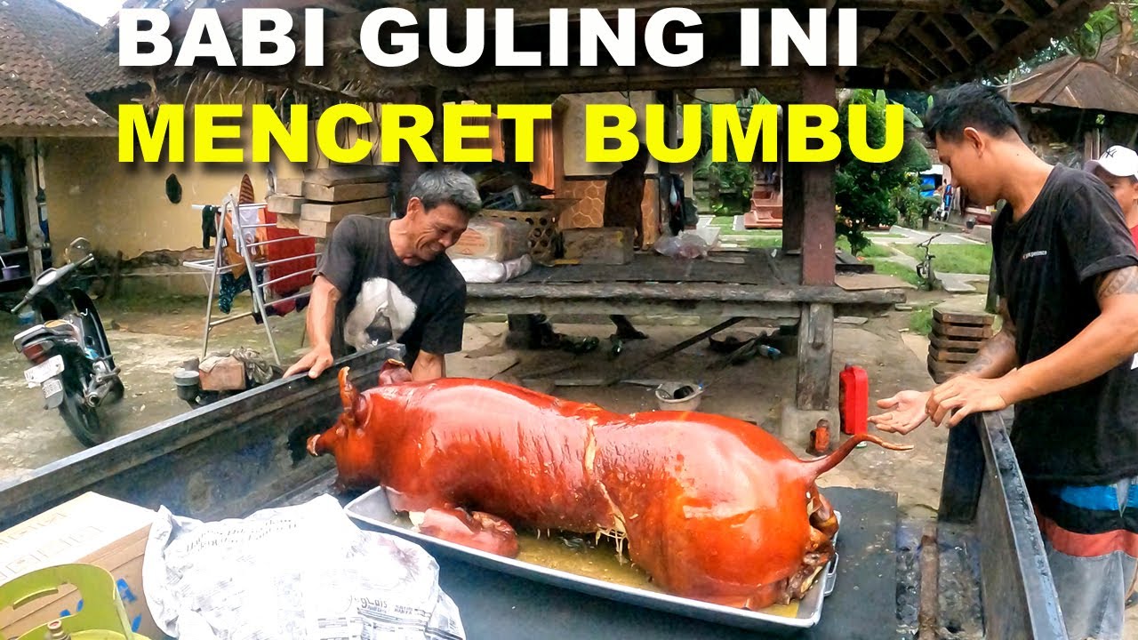 BABI GULING MENCRET BUMBU - YouTube