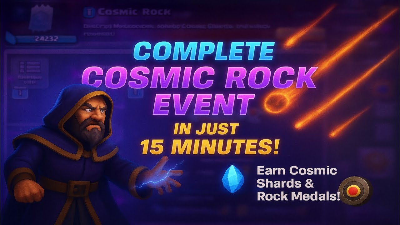 How to Complete the Cosmic Rock Event in 15 Minutes or Less (Secret ...