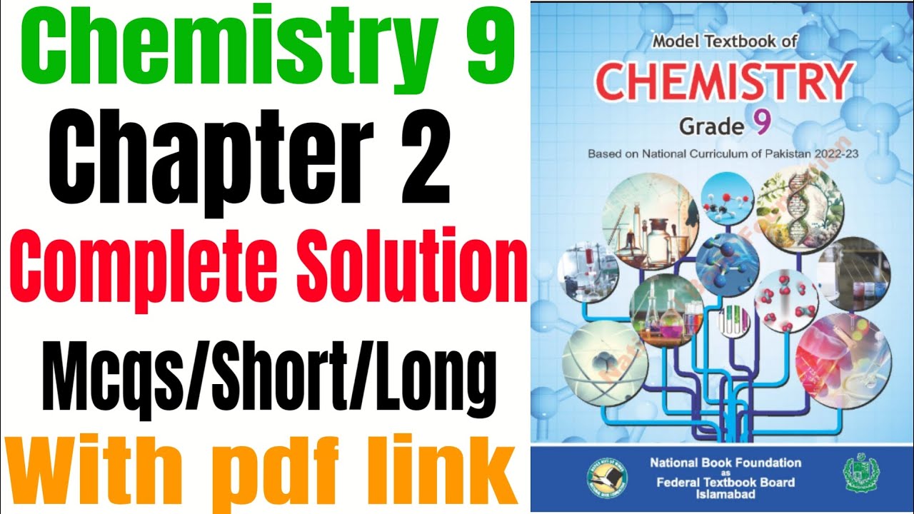 Chemistry class 9 Chapter 2 Complete Solution exercise new couse fbise ...