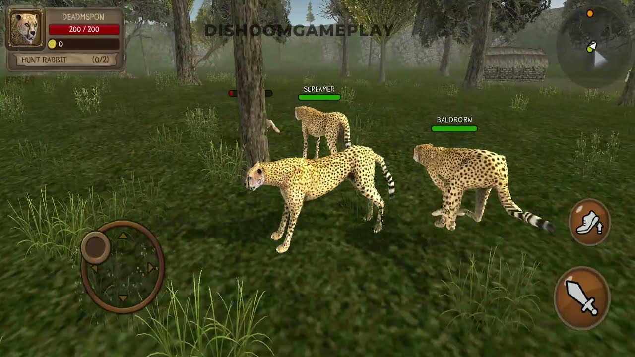 Ultimate Cheetah Simulator - Cheetah Vs Crocodile, Lion, Tiger, Dog ...