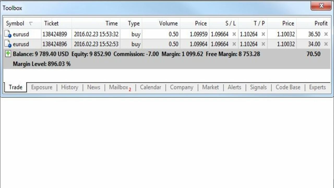 MQL5 3 Opérations de Trading 04 Système de Couverture - YouTube