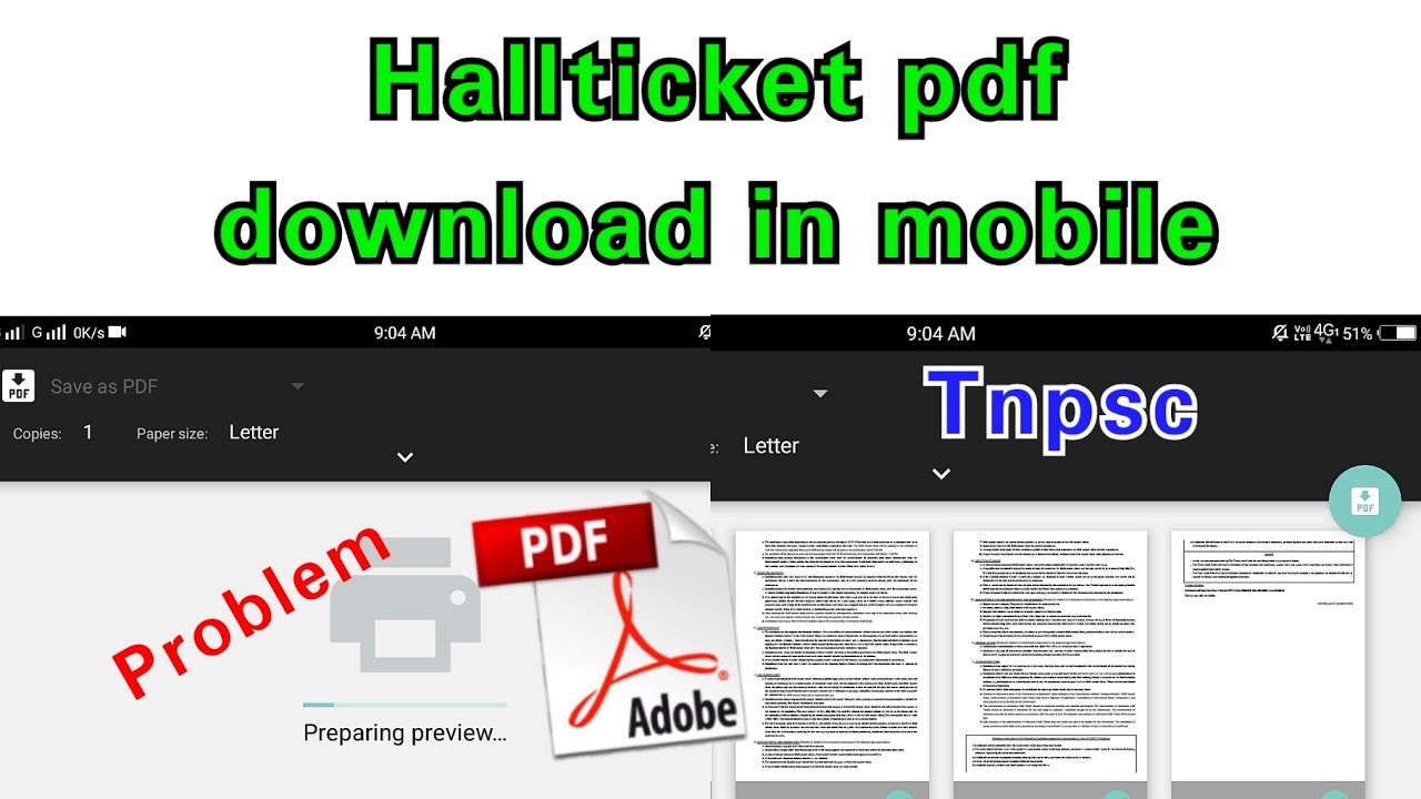 how to download tnpsc group 4 hall ticket in mobile pdf | how to ...
