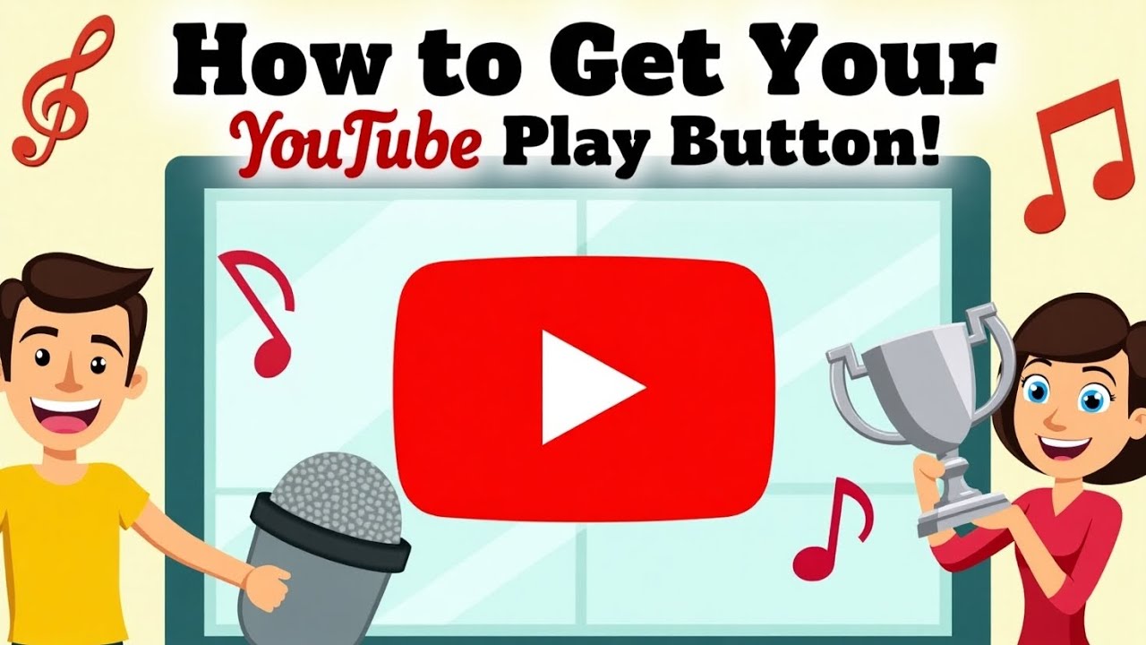 How to Get Your YouTube Play Button | Tips + Motivation Song! - YouTube