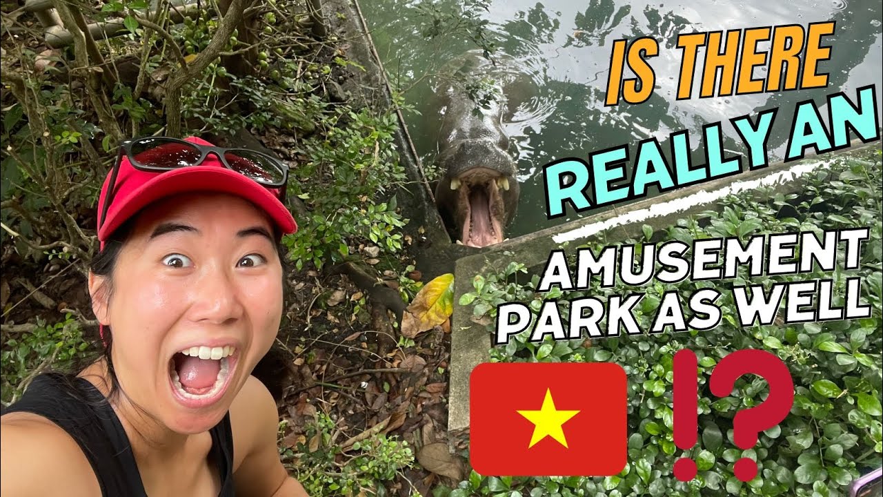 Vietnam's BIGGEST Amusement Park and Zoo in Saigon - YouTube