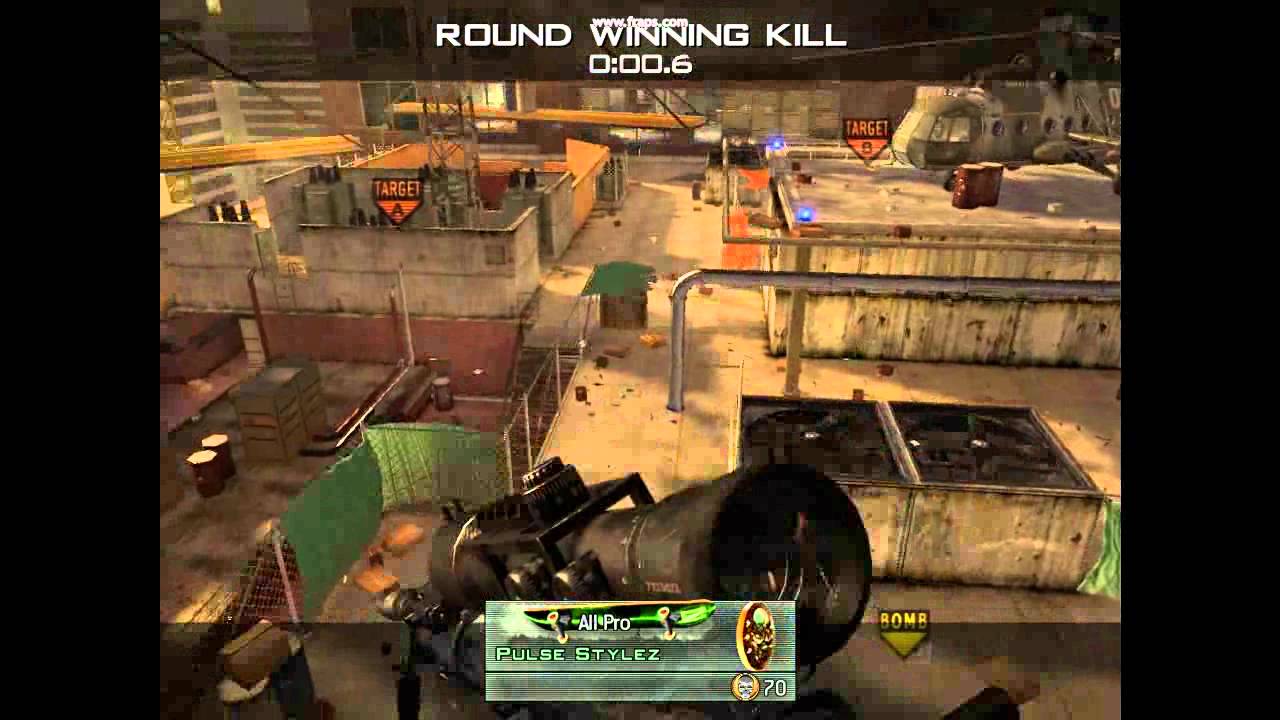 Pulse Stylez: Trickshotting on MW2 alterrev. - YouTube