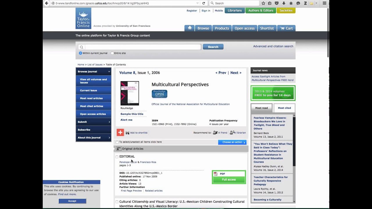 Finding Full Text Articles with Journal Finder - YouTube
