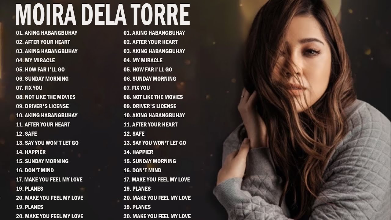 Moira Dela Torre 2023 - Non-Stop Playlist 2022 (Complete Songs) - Top ...