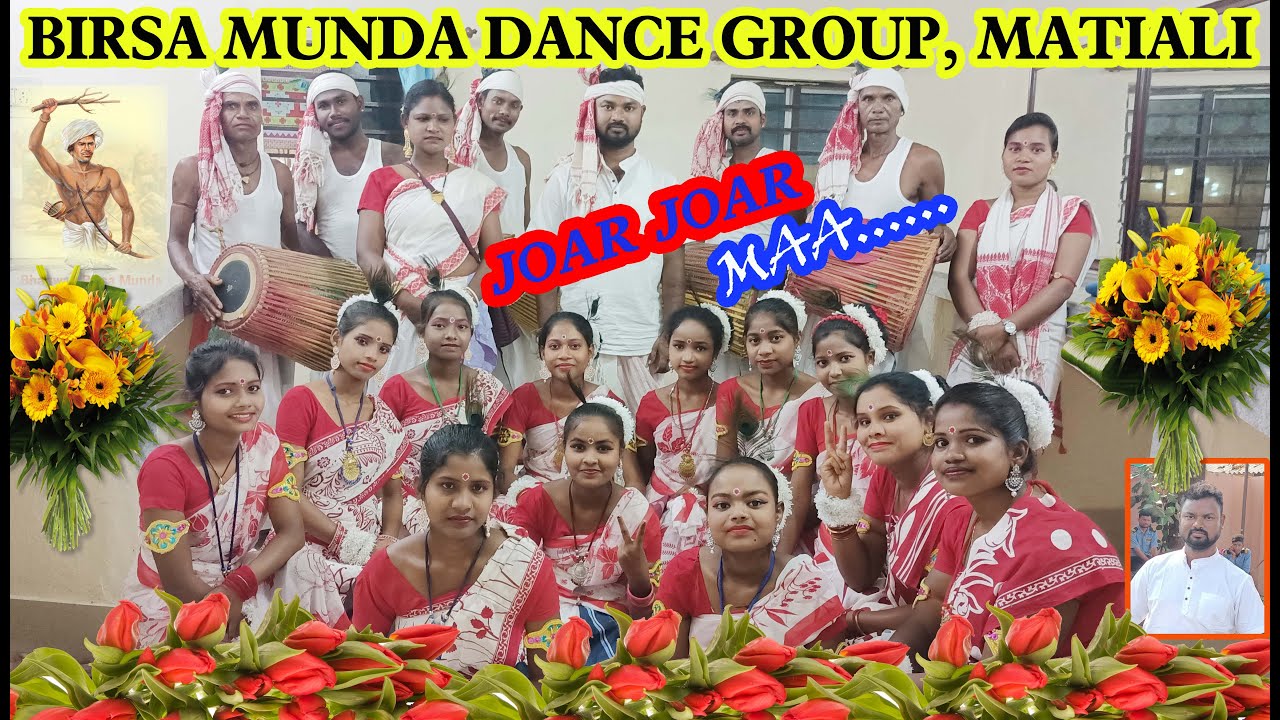 JOAR JOAR MAA GO//BIRSA MUNDA DANCE GROUP//MATIALI//LAXMIDHAR SING ...