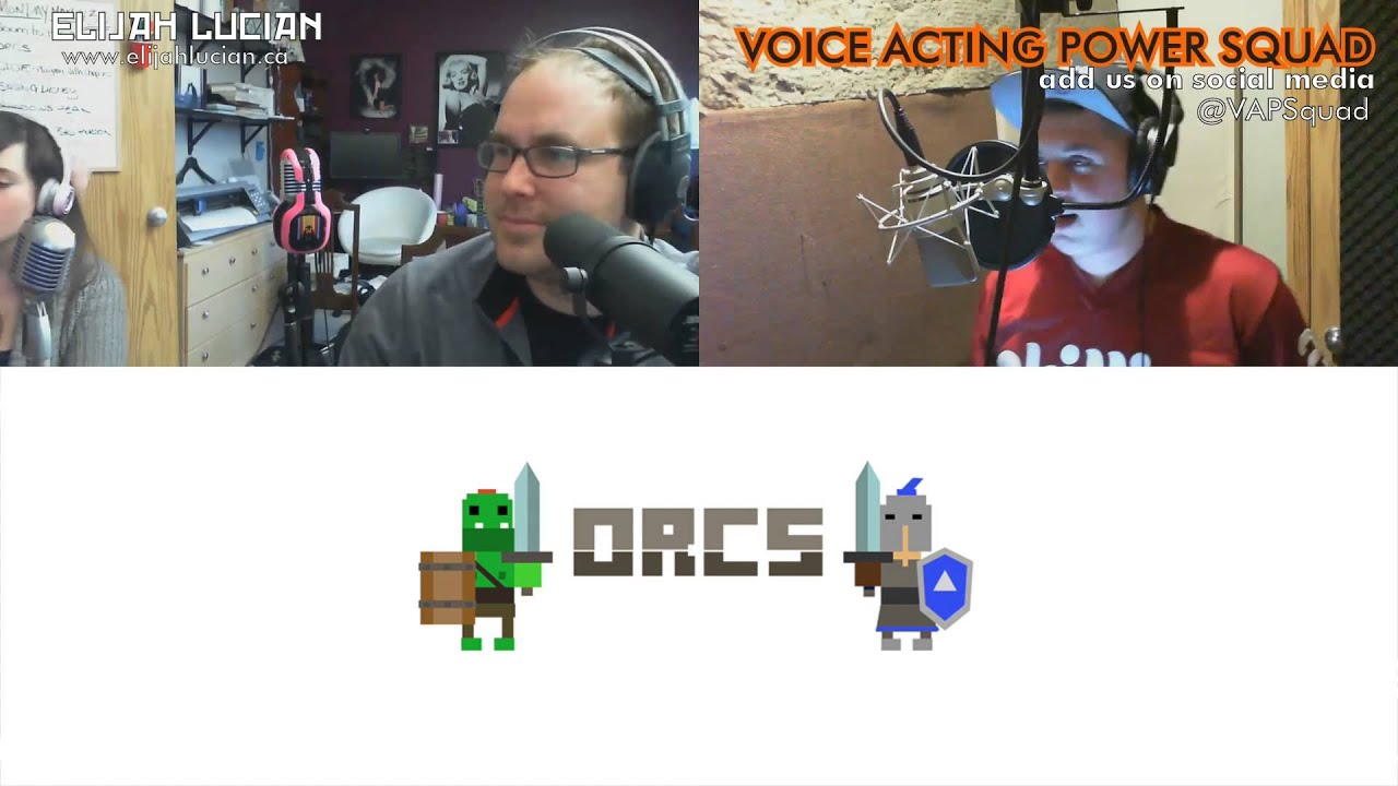 Orcs Voice Over with Elijah Lucian - YouTube