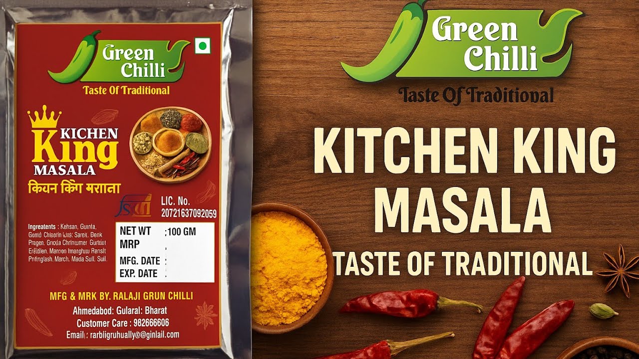 Greenchilli Kitchen King Masala | The Secret of Perfect Sabzi Taste ...
