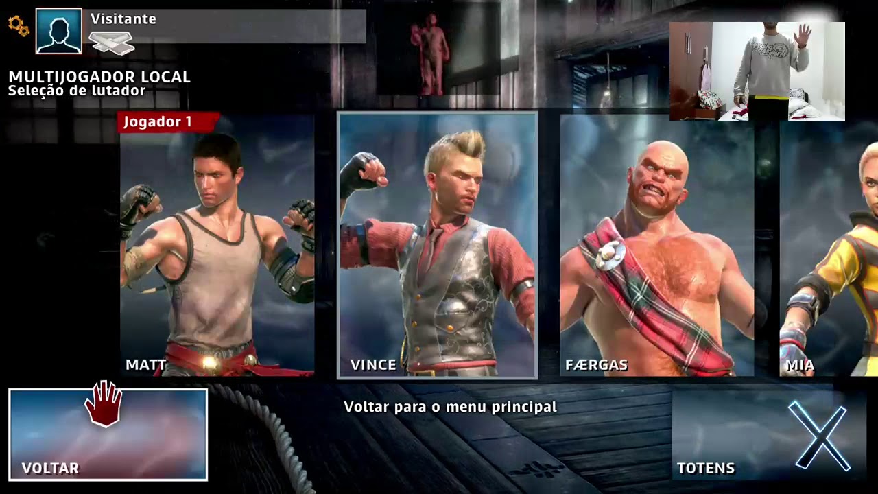 Testando Fighter Within game de luta jogado do Kinect - YouTube