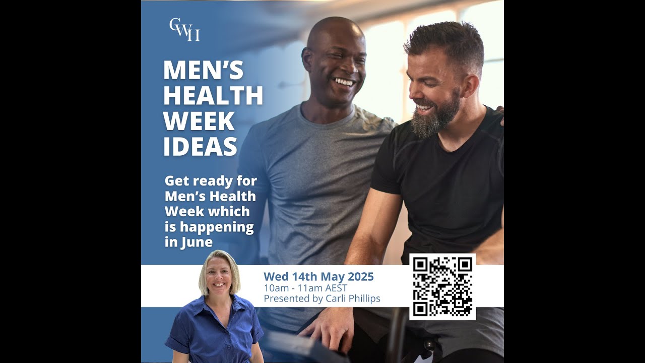 Mens Health Week Ideas Event. - YouTube