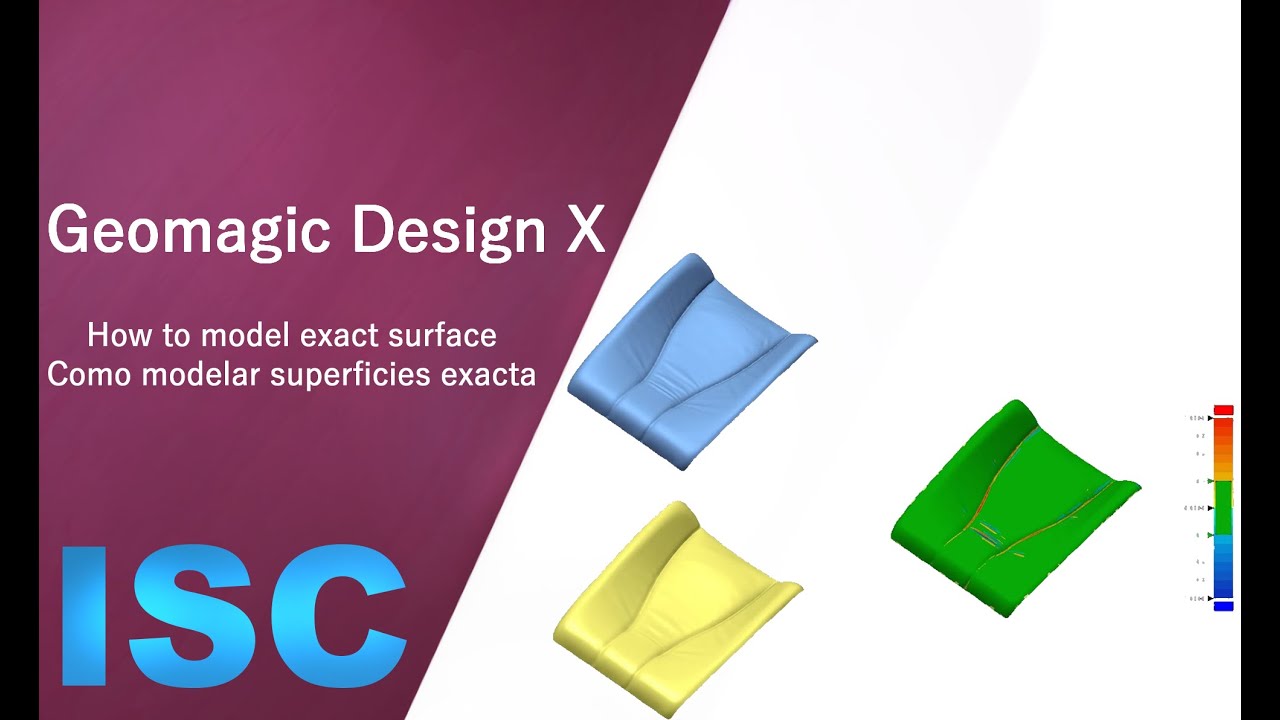 Complex surface modeling case one - Geomagic design X - YouTube