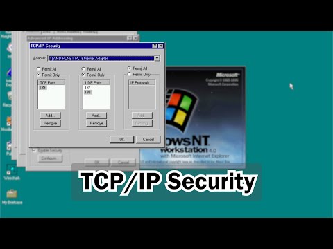 Before Windows Firewall: Exploring TCP/IP Security in NT 4.0