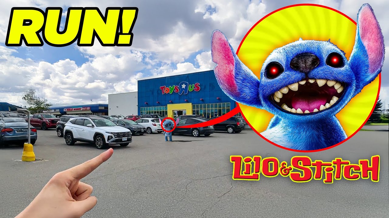IF YOU SEE LILO & STITCH IN REAL LIFE AT THE TOY STORE, RUN AWAY! (FULL ...