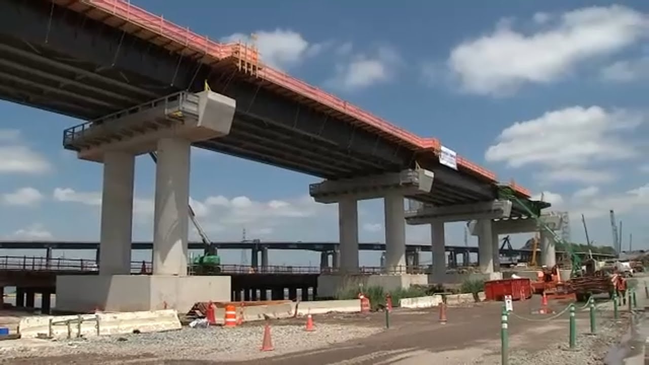 Amtrak, NJ Transit announces Portal Bridge halfway complete - YouTube
