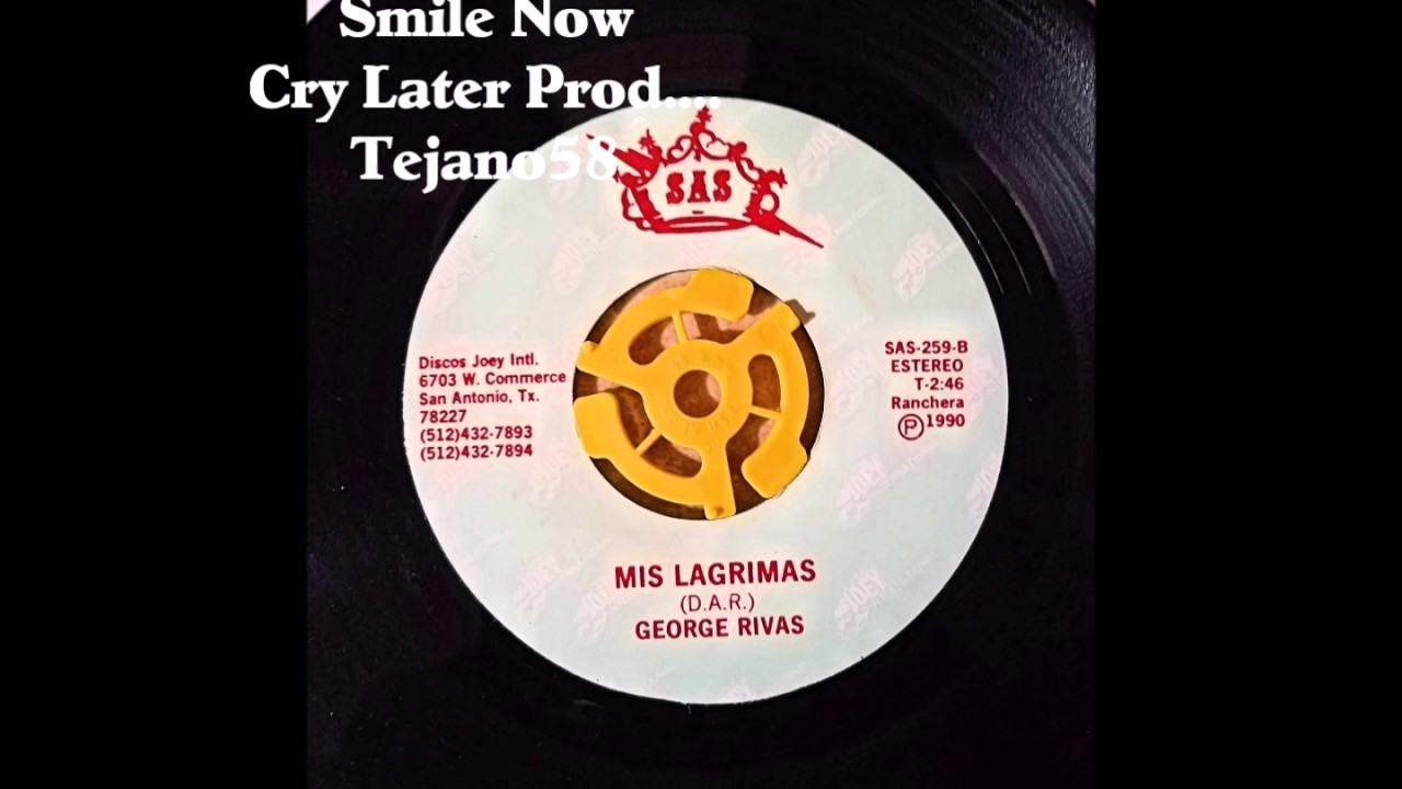 George Rivas....Mis Lagrimas - YouTube