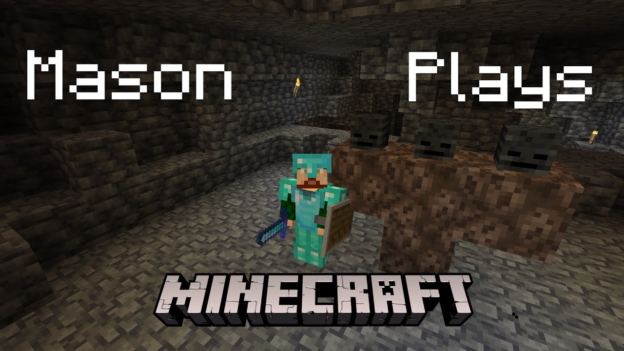 Defeating The Wither | Mason Plays Minecraft #78 - YouTube