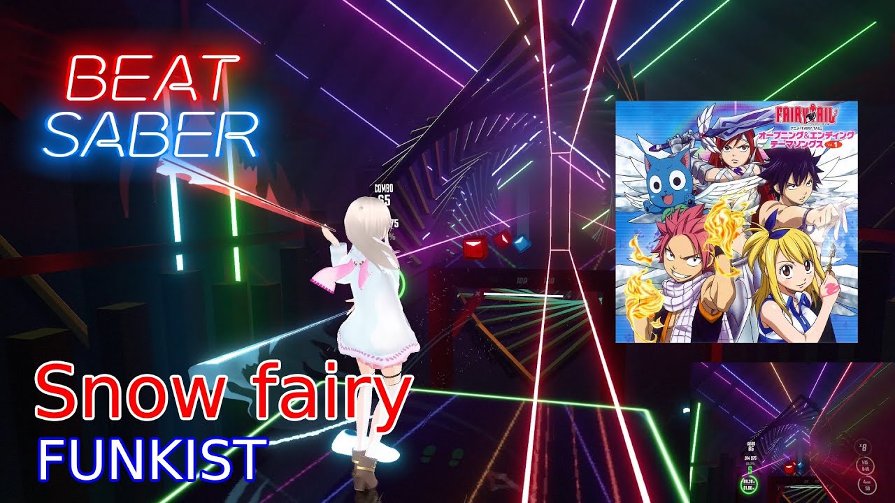 【Beat Saber】Snow fairy / FUNKIST【FAIRY TAIL OP】 - YouTube