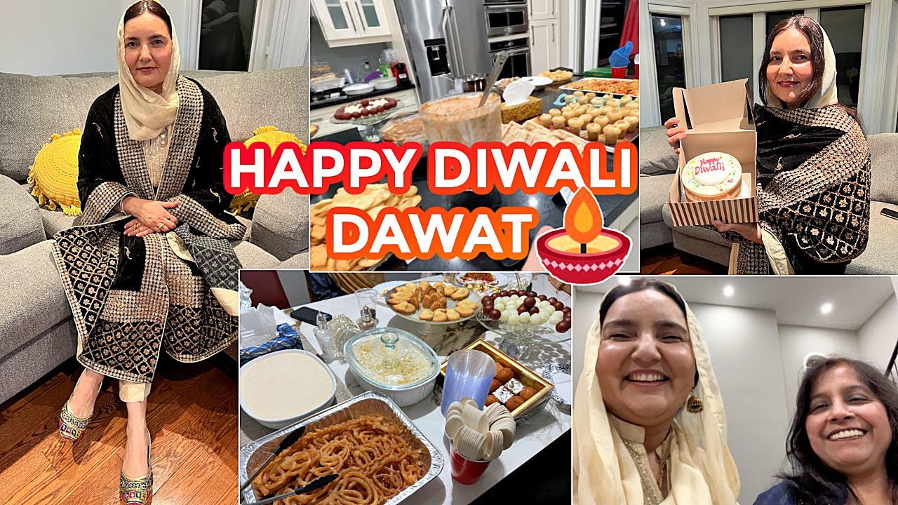 HAPPY DIWALI DAWAT WITH FRIENDS 🪔 - YouTube