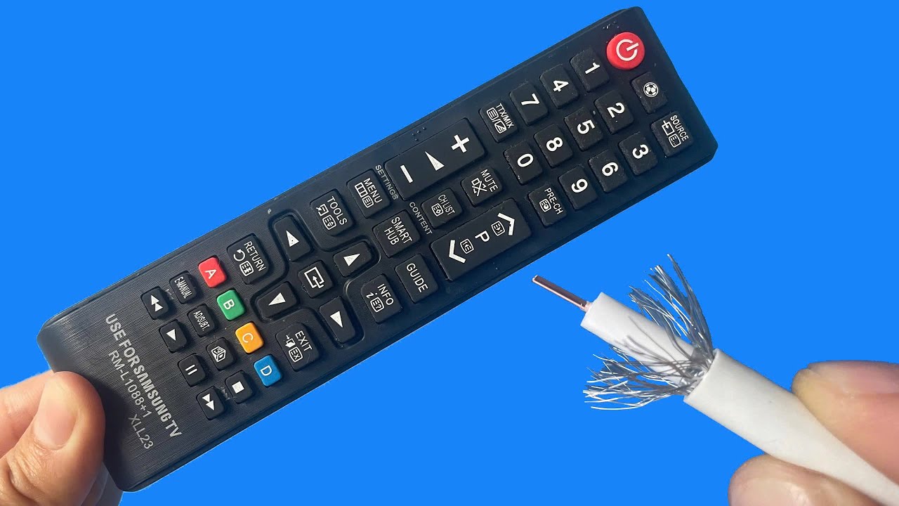 Take a Piece of Coaxial Cable and Fix All Remote Controls in Your Home ...