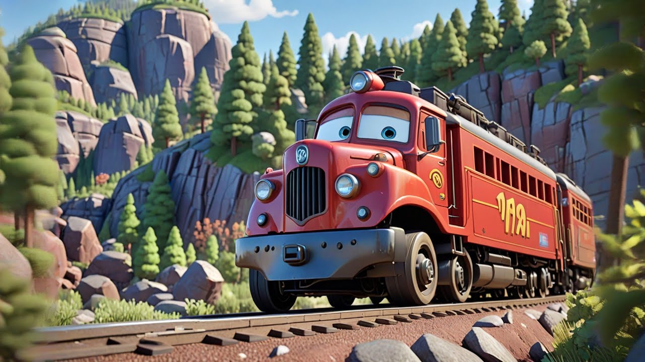 My Red Train Song | Choo Choo Song for Kids | Fun Transportation ...