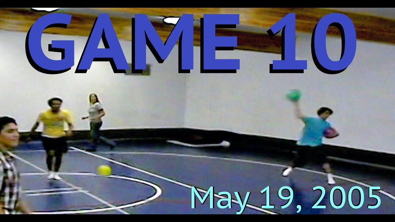 *A Quickie* DODGEBALL GAME 10 (May 19, 2005) - YouTube