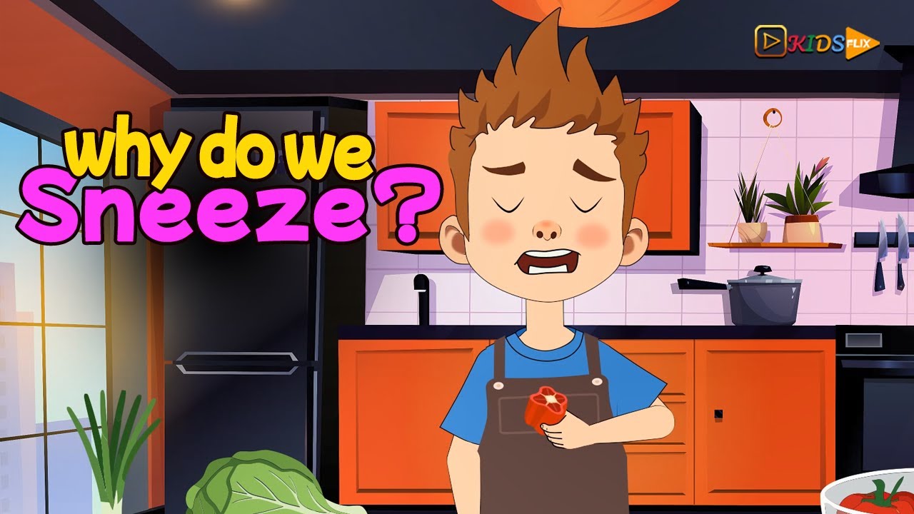 Ask Me - Why Do We Sneeze? 🤔🤧 | Fun Facts for Kids | KidsFlix Club ...