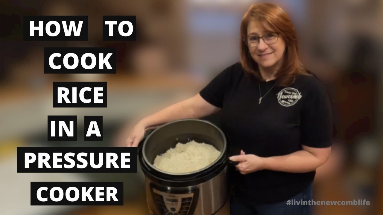 HOW TO COOK RICE IN A PRESSURE COOKER #84 - YouTube